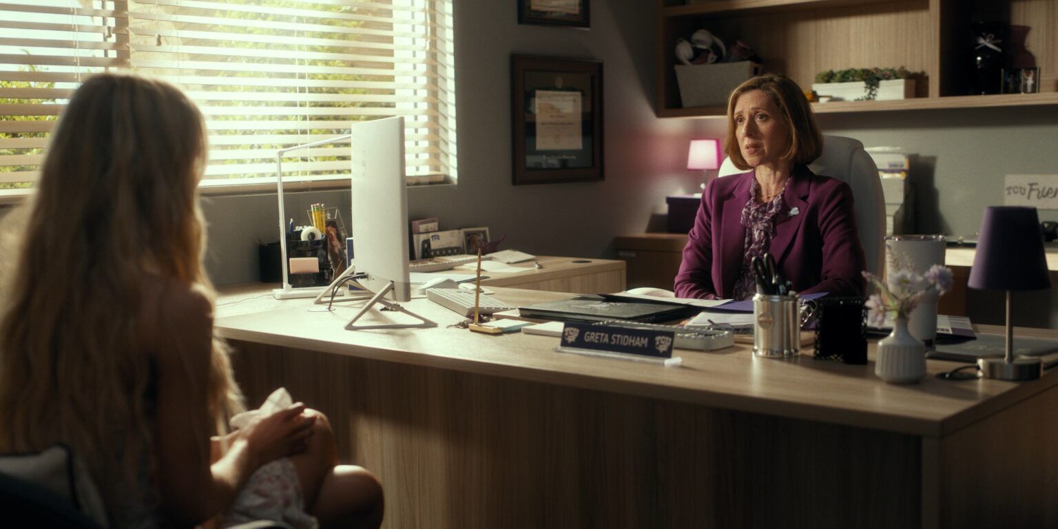 Greta Stidham at TCU: Landman S2 - Landman.tv